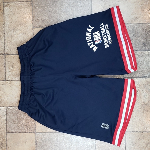 NBA | Shorts | Official Nba Basketball Shorts Navyredwhite Size Large ...